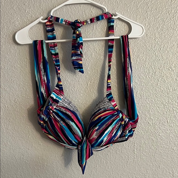 Apt. 9 | Swim | Colorful Striped Bikini Top | Poshmark